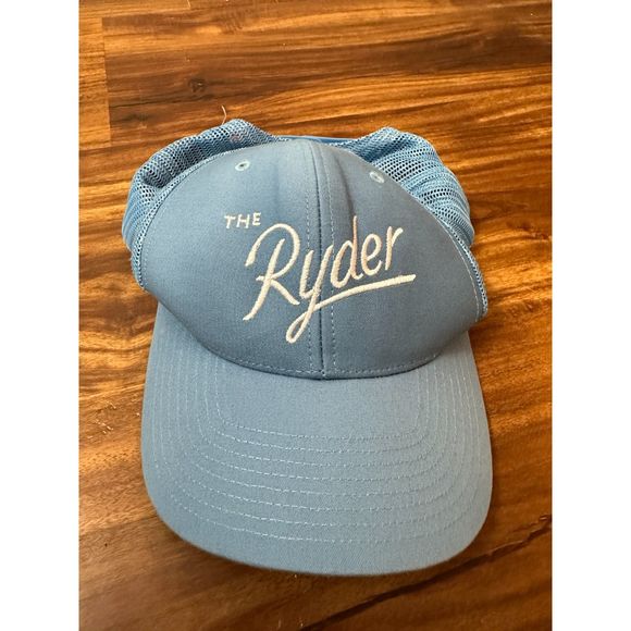 The Ryder | Accessories | The Ryder Charleston Hotel Light Blue Trucker ...
